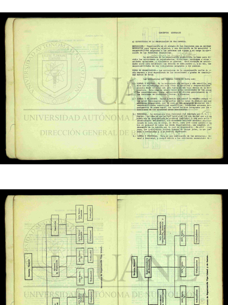 03 - Estructura Organizacional Del Depto de Relaciones Industriales | PDF