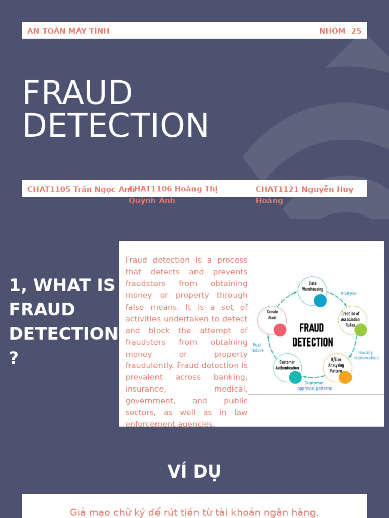Fraud Detection | PDF