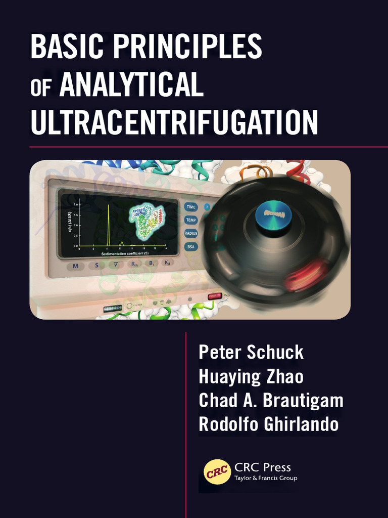 Basic Principles of Analytical Ultracentrifugation (Z-Lib - Io) | PDF | Viscosity | Density