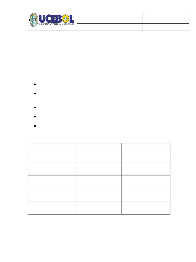 Plantilla Básica de Investigación UCEBOL | PDF