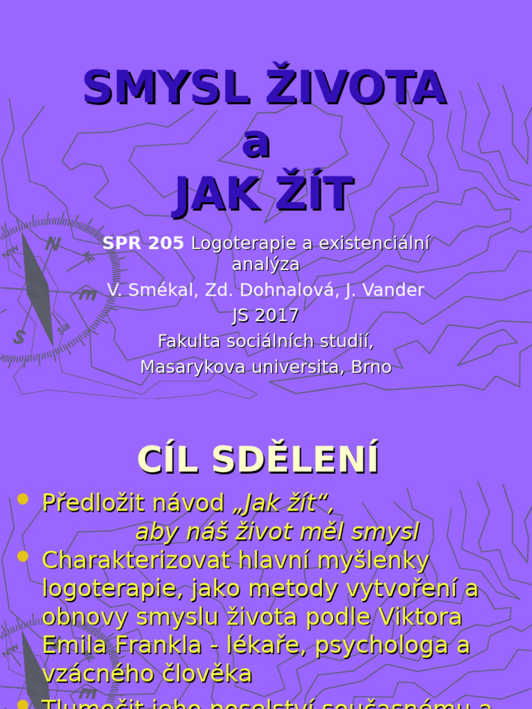 Smysl Zivota A Jak Zit-1 | PDF