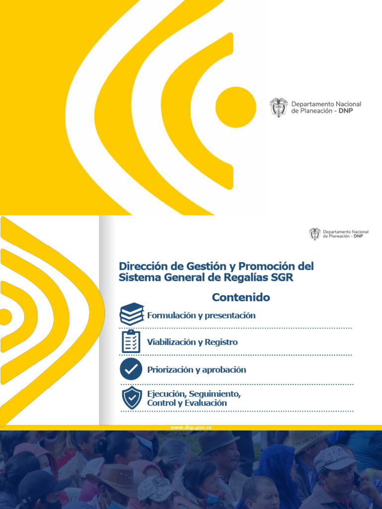 Ciclo de Proyecto SGR | PDF | Estudio de factibilidad | Planificación