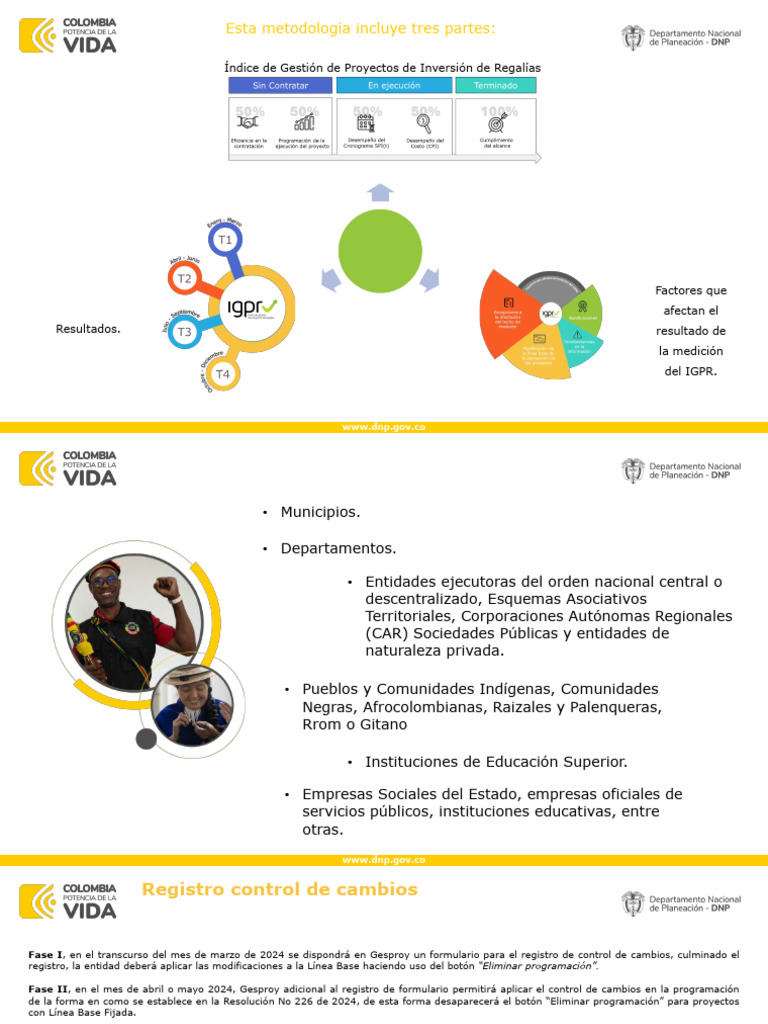 Nueva Metodología IGPR | PDF | Colombia