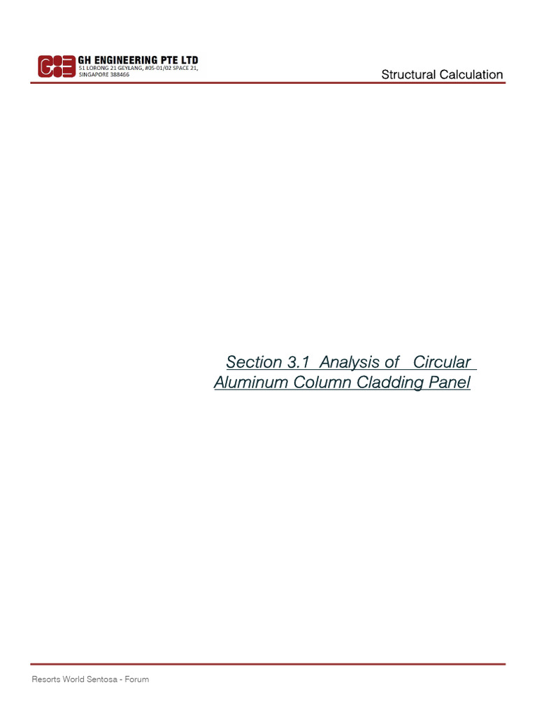 Section 3.1.0 - Circular Cladding | PDF