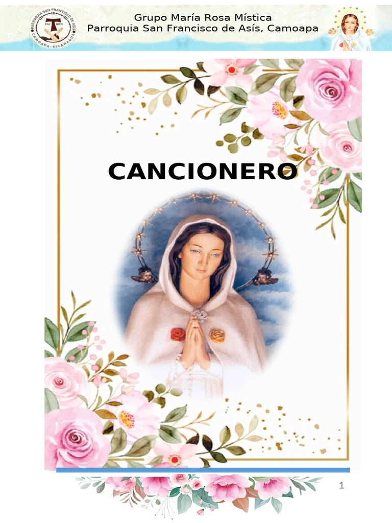 Rosa Mistica Cancionero | PDF | María, madre de Jesús | Oración