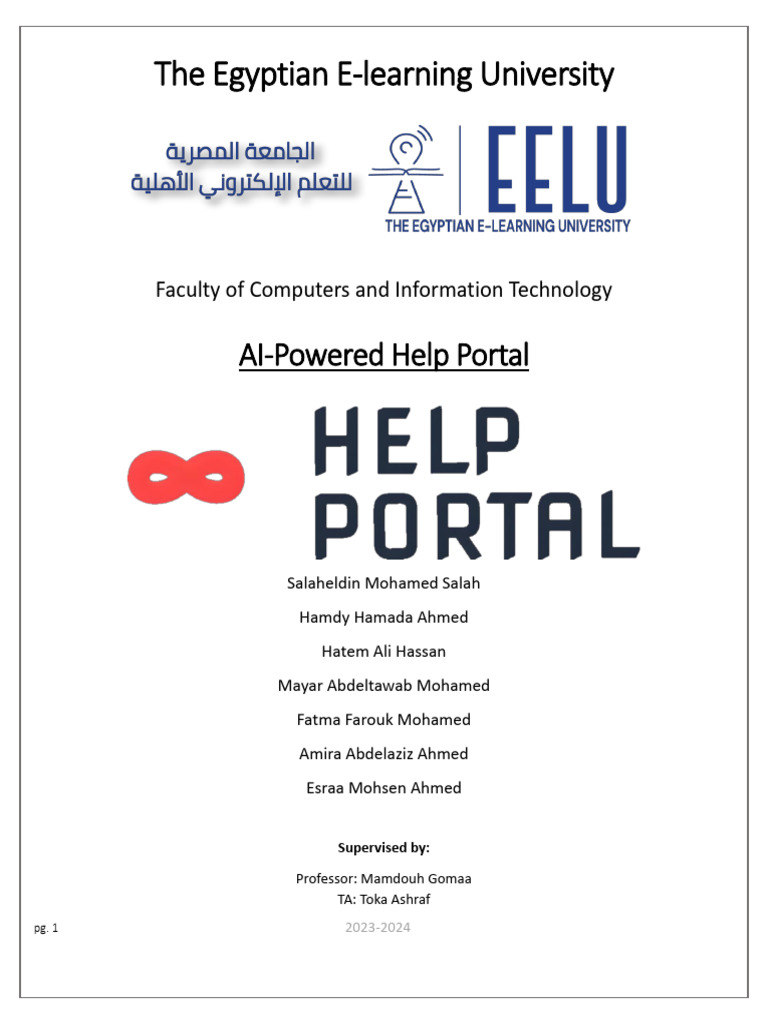 AI-Powered Help Portal Documentation | PDF | Artificial Intelligence | Intelligence (AI) & Semantics