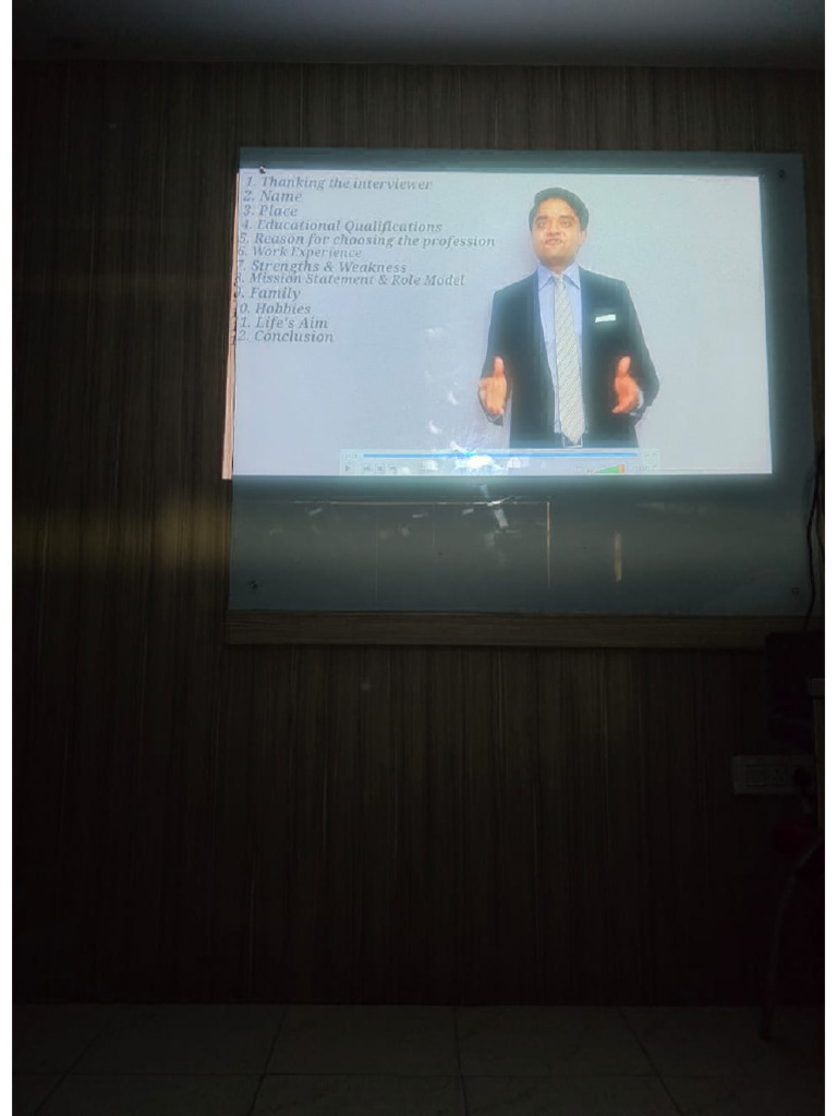 Interview Instructions 1 | PDF