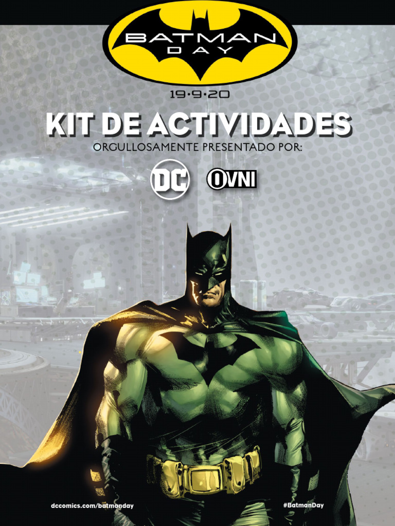 Actividades Divertidas de Batman | PDF | hombre murciélago | Cómics