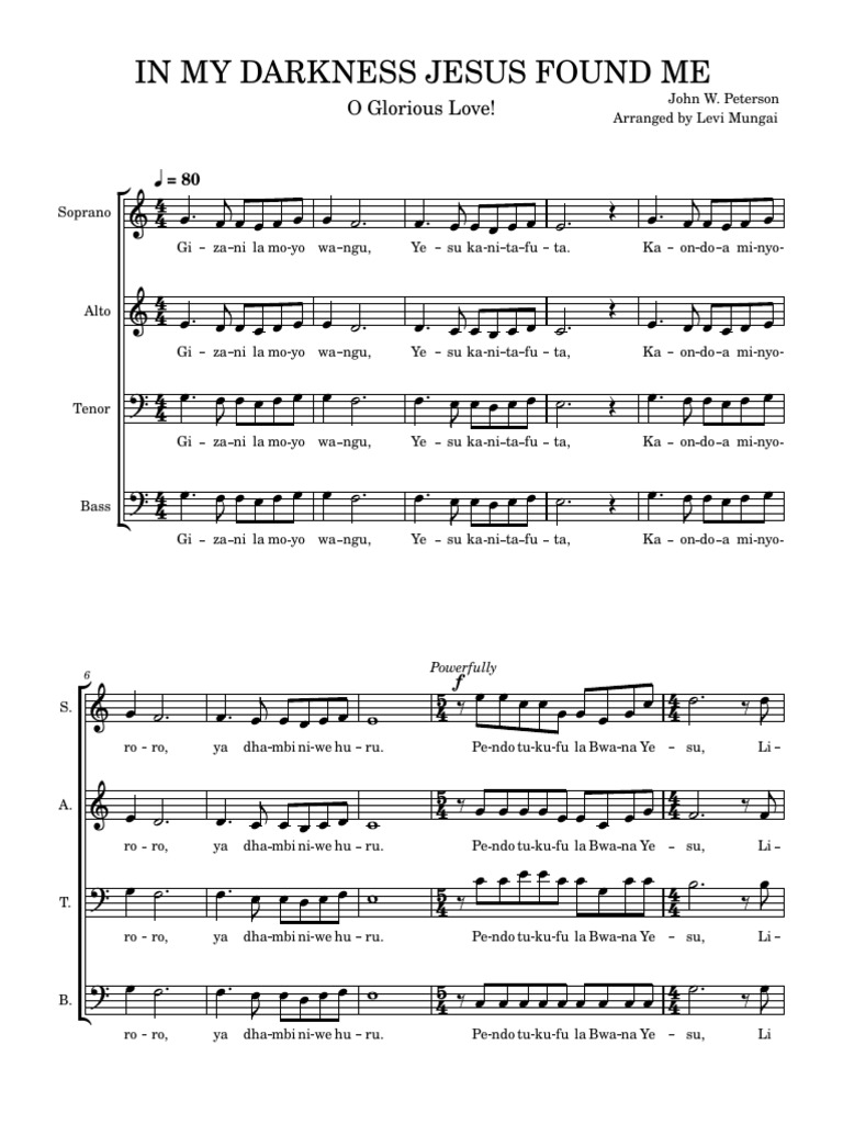 IN MY DARKNESS JESUS FOUND ME | PDF