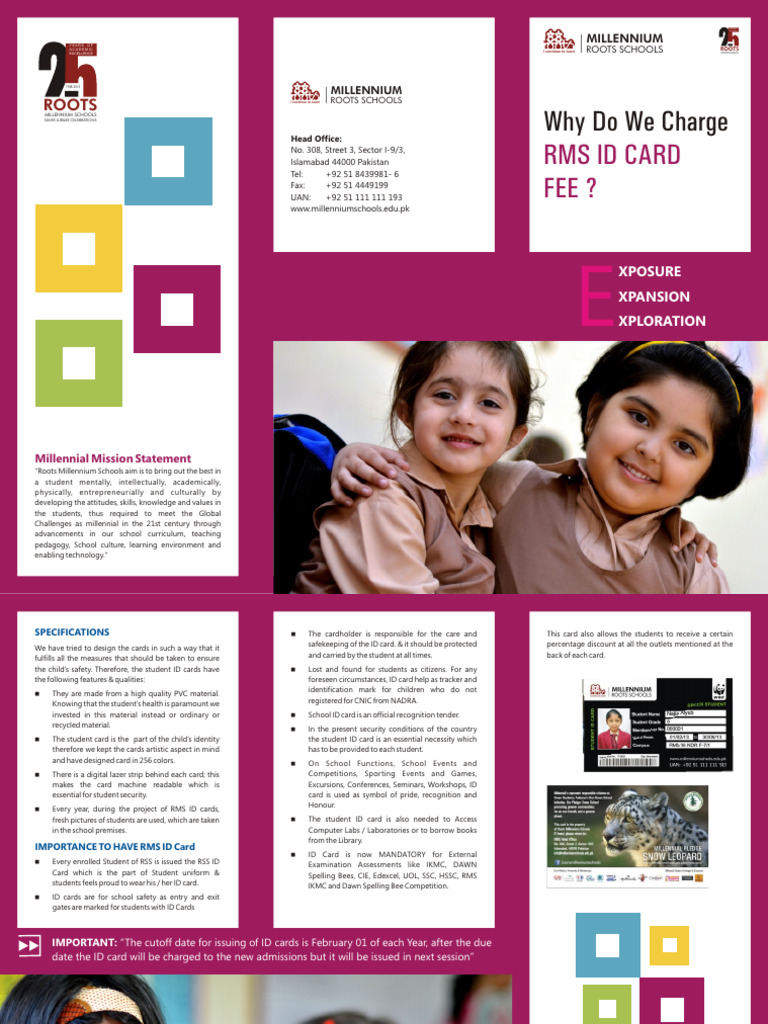 Why Do We Charge - RMS ID Card Fee | PDF | Identity Document | Learning