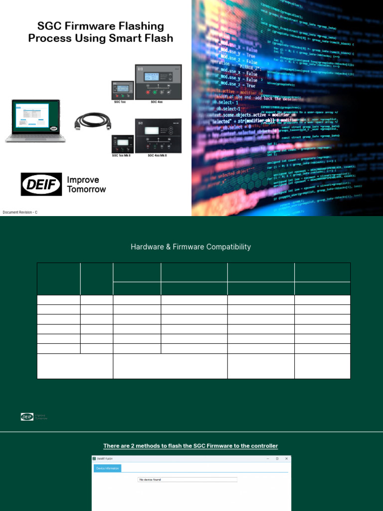 SGC Firmware Flashing Guide | PDF | Computing | Computer Hardware