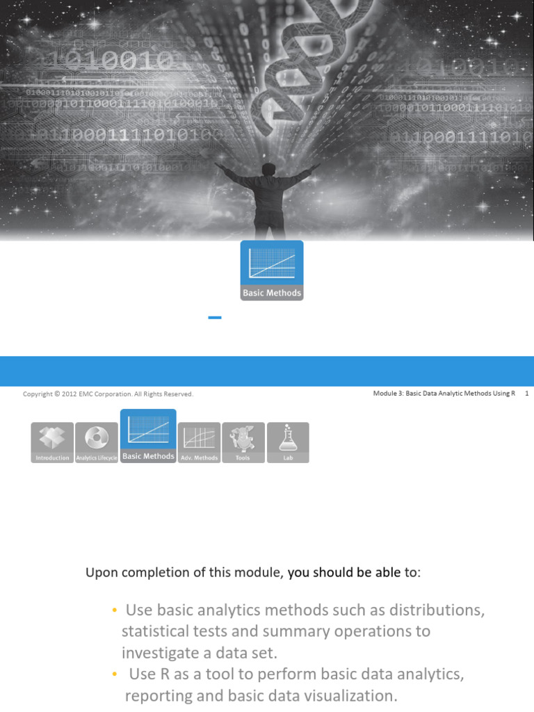 OC - Module 3 - Review of BDA Methods021312 | PDF | Student's T Test ...