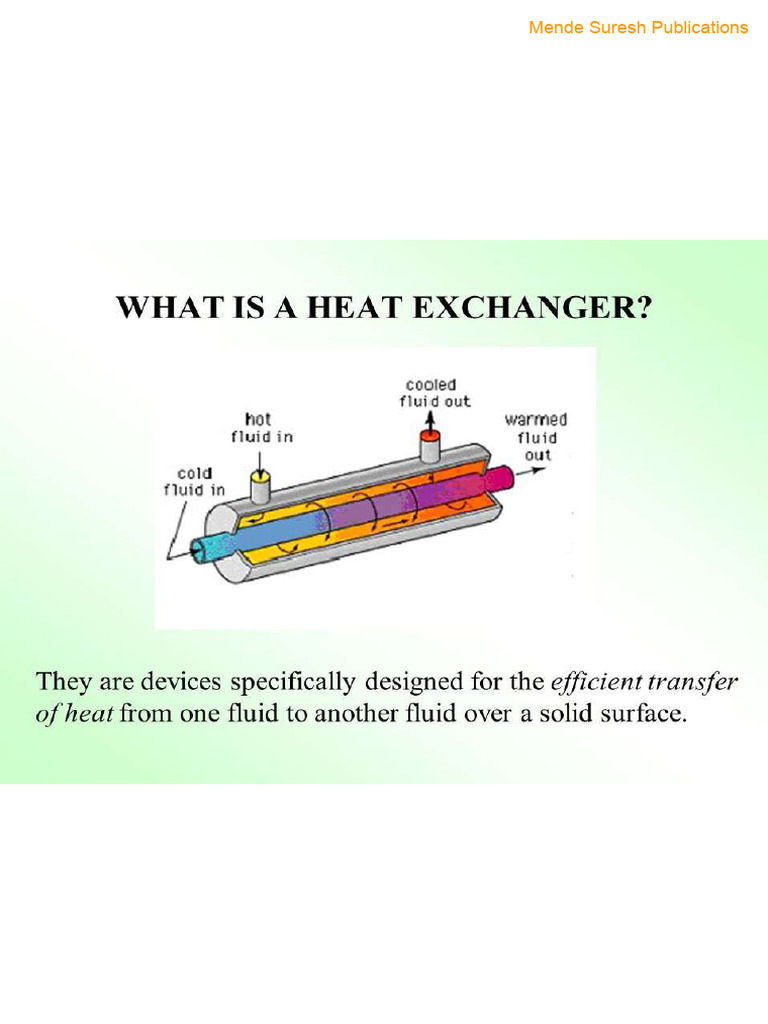 Heat Transfer 6 (Heat Exchanger) | PDF