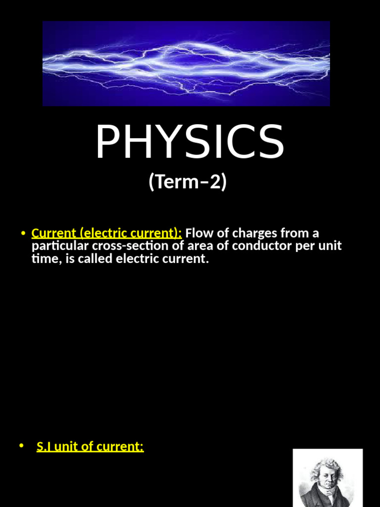 Revision Physics | PDF | Electric Current | Voltage