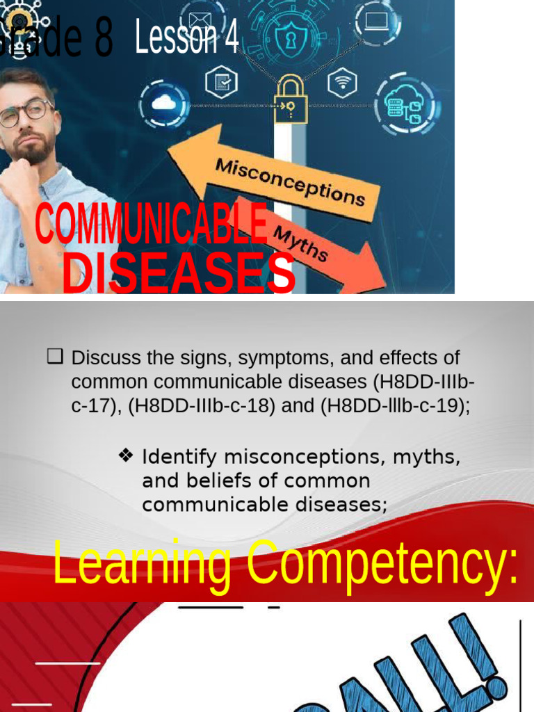 Q3-Ppt-Health 8 (Myths and Misconception of Communicable Diseases | PDF ...