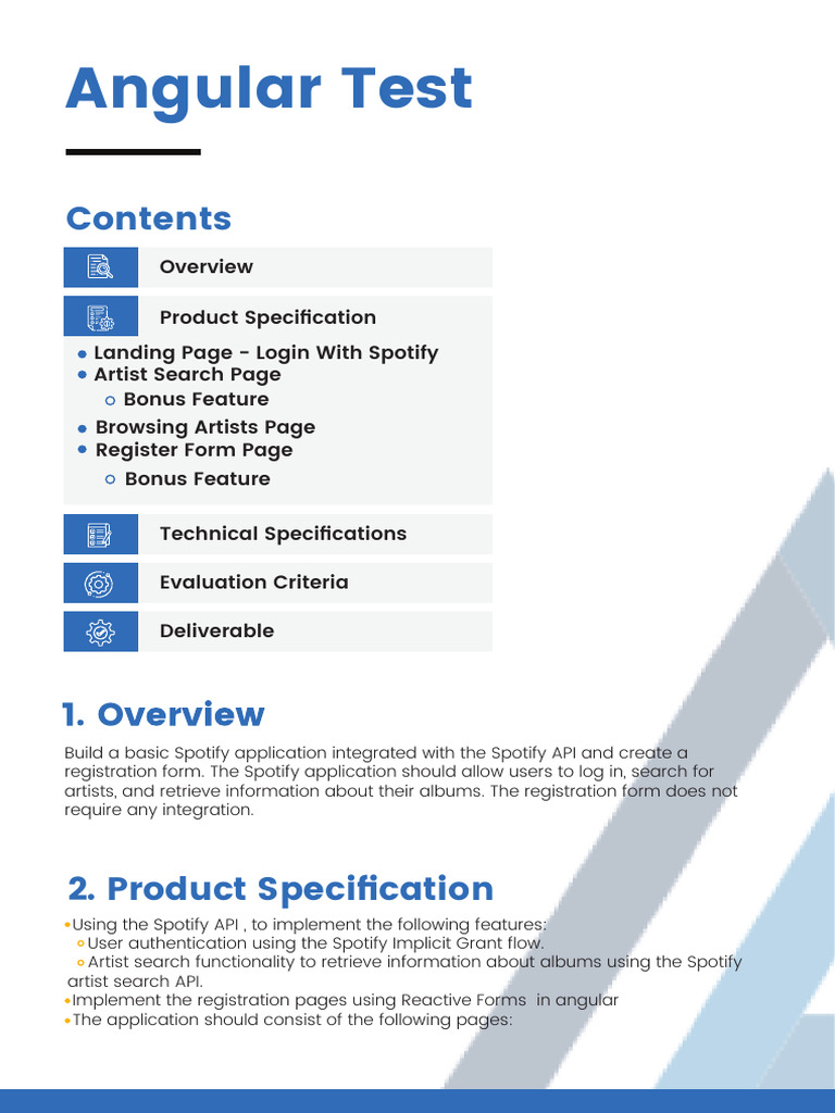 Angular.test.Aperture | PDF | Spotify | Information Technology