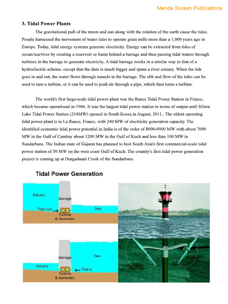 Ppe-15 Tidal Power Plant | PDF