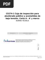 CS280 Caja de Inspección Tipo Vehicular | PDF
