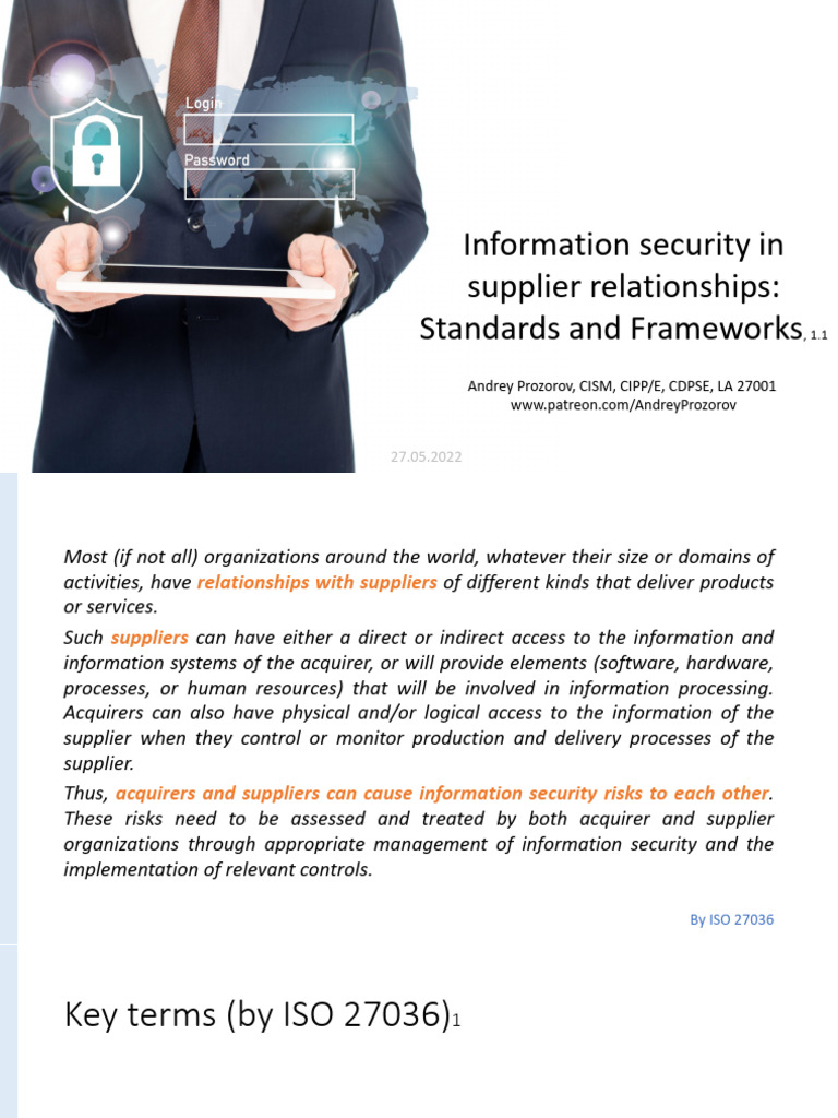 Prsupplymanagement1 220529090635 cd0418cb | PDF | Information Security | Risk Management