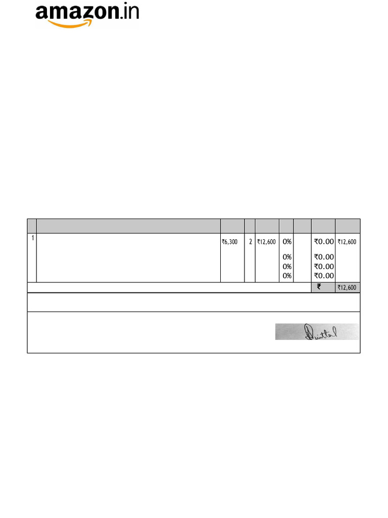 Amazon Magazine | PDF | Invoice | Value Added Tax