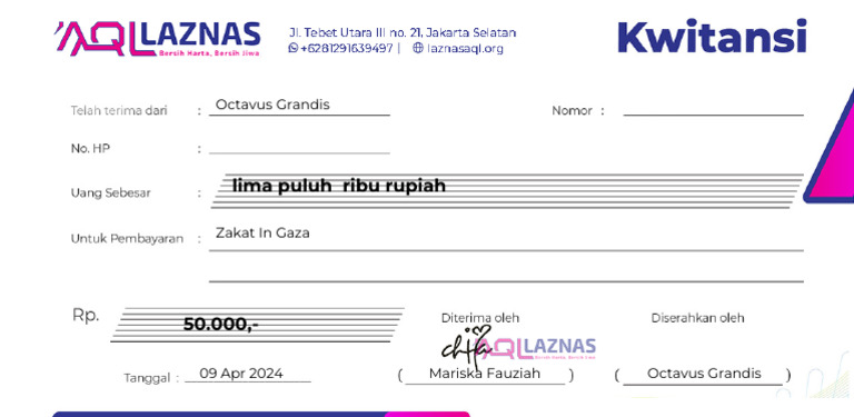 Kwitansi 84 | PDF