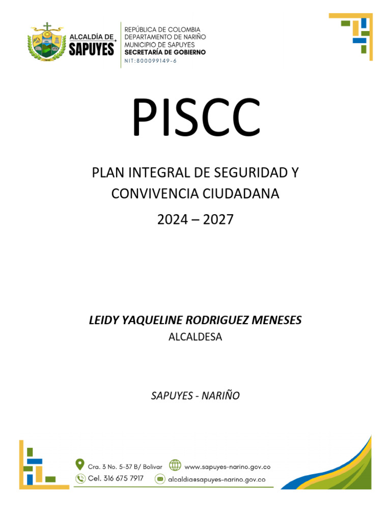 Piscc Guia | PDF | Prisión | Policía