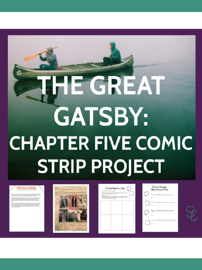 Great Gatsby Chapter 5 Comic Activity | PDF | Learning | Human ...