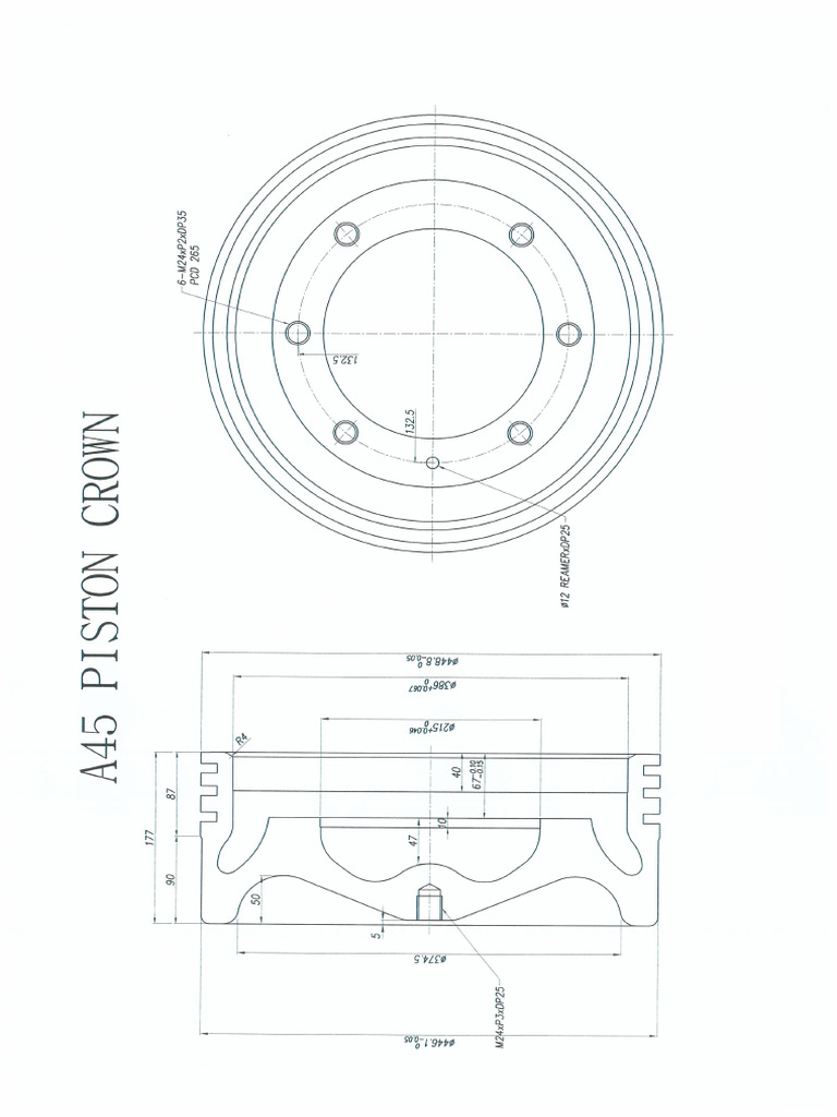 Drw Piston Crown | PDF
