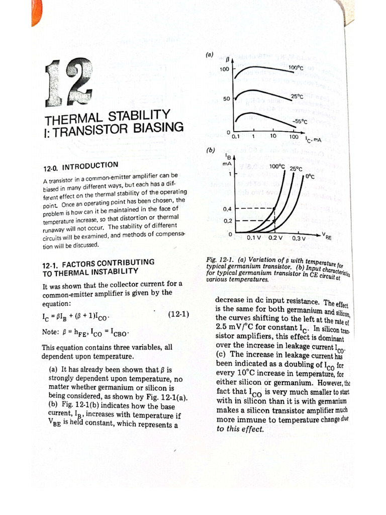 Phy 204 Transistor Biasing | PDF