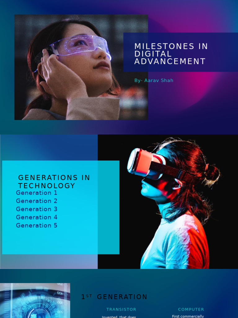 Milestones in Digital Advancement | PDF | Personal Computing | Information And Communications ...