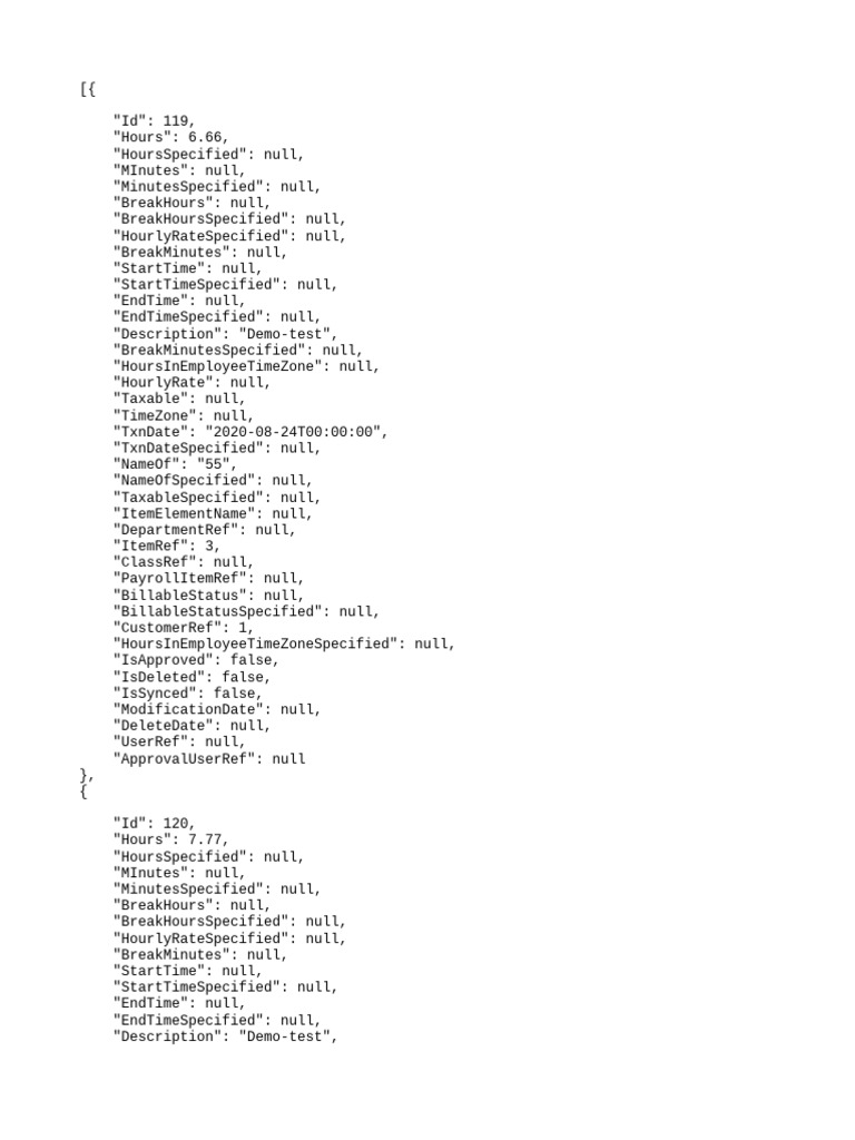 Demo Test | PDF