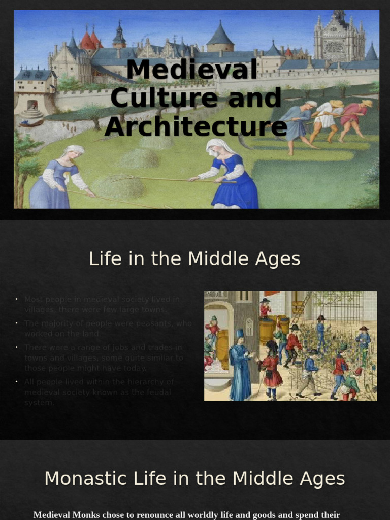 Medieval Life and Architecture | PDF | Knight | Monk
