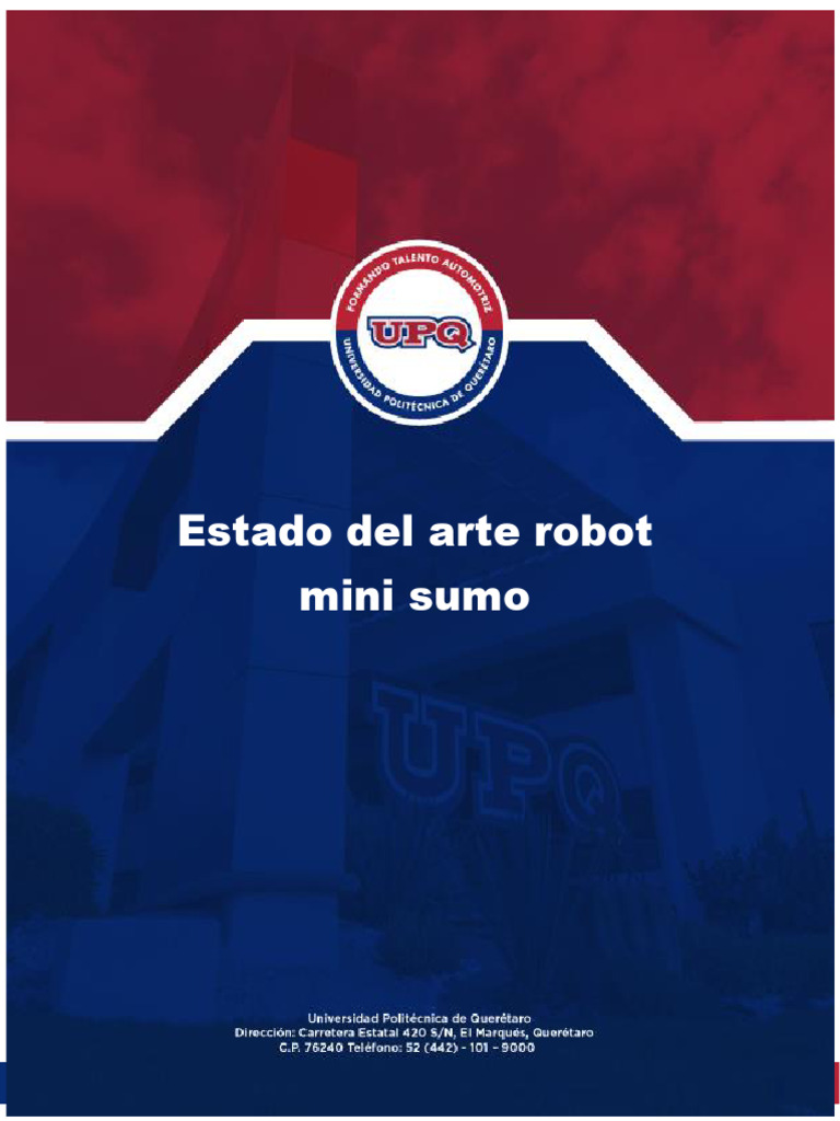 Estado Del Arte Robot Mini Sumo | PDF | Robot | Robótica