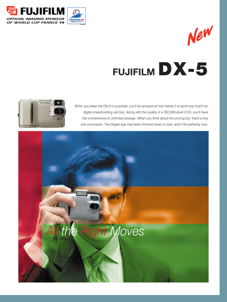 Fuji DX-5_Brochure | PDF | Digital Camera | Camera