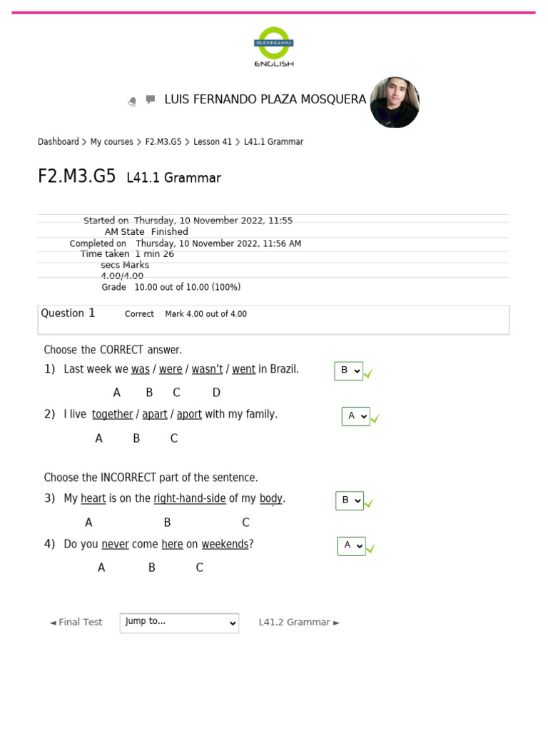Modulo 3 Ingles-1 | PDF