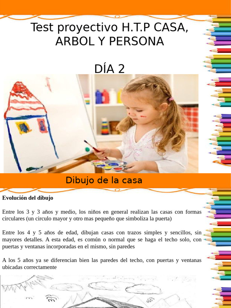 Test Proyectivo Htp. Casa, Arbol y Persona Dia 2 | PDF | Chimenea ...