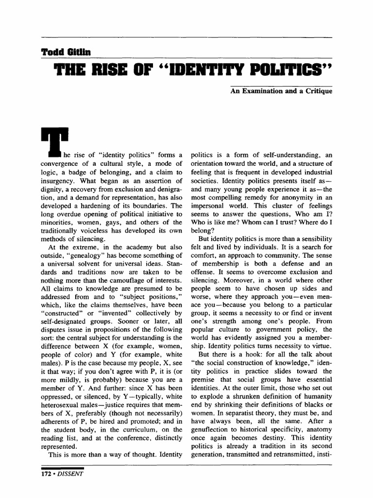 7. Gitlin | PDF | New Left | Marxism