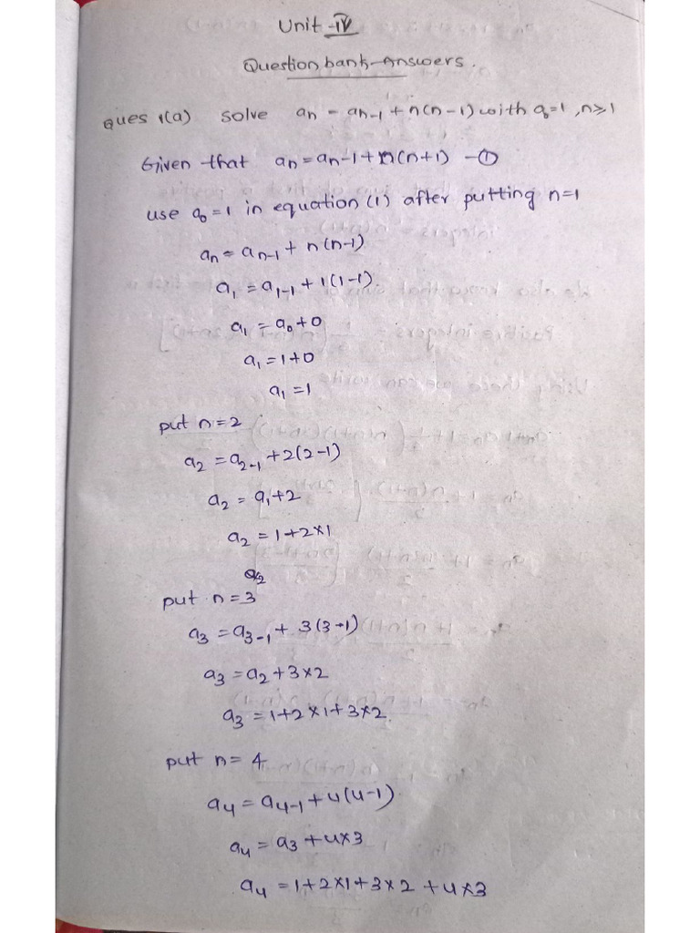 DM Unit IV Answers | PDF