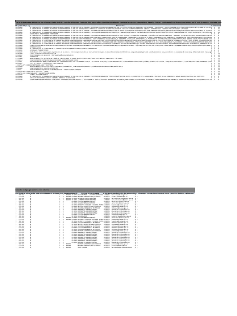 Adquisiciones Plan Anual Paa 2024 Modificatorio Abril 2024 | PDF | Póliza de seguros | Seguridad ...