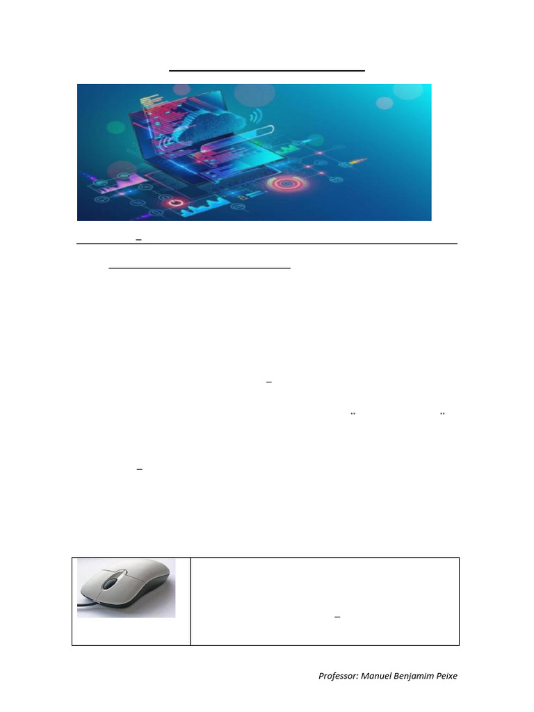 Texto de Apoio Tic 8 Classe | PDF | Software gratuito | Hardware de computador