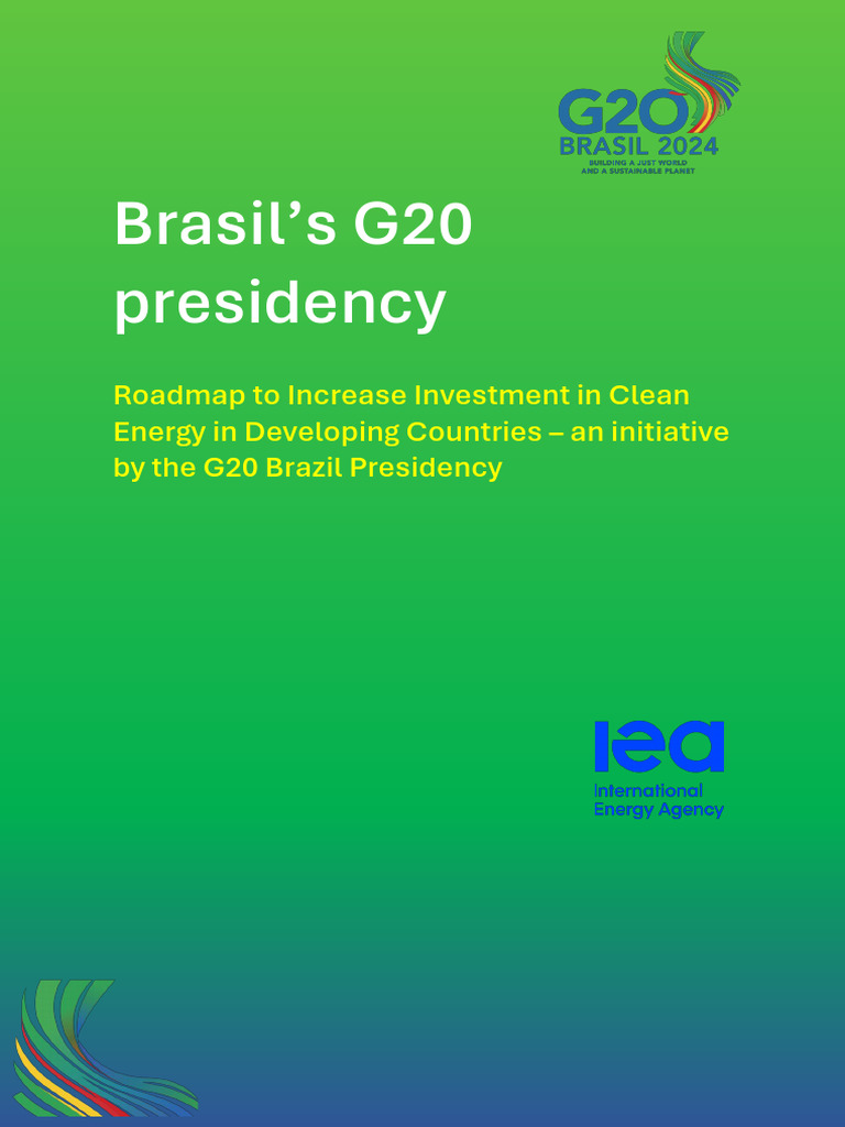 G20 Roadmap To Increase Investment in Clean Energy 1731783254 | PDF ...