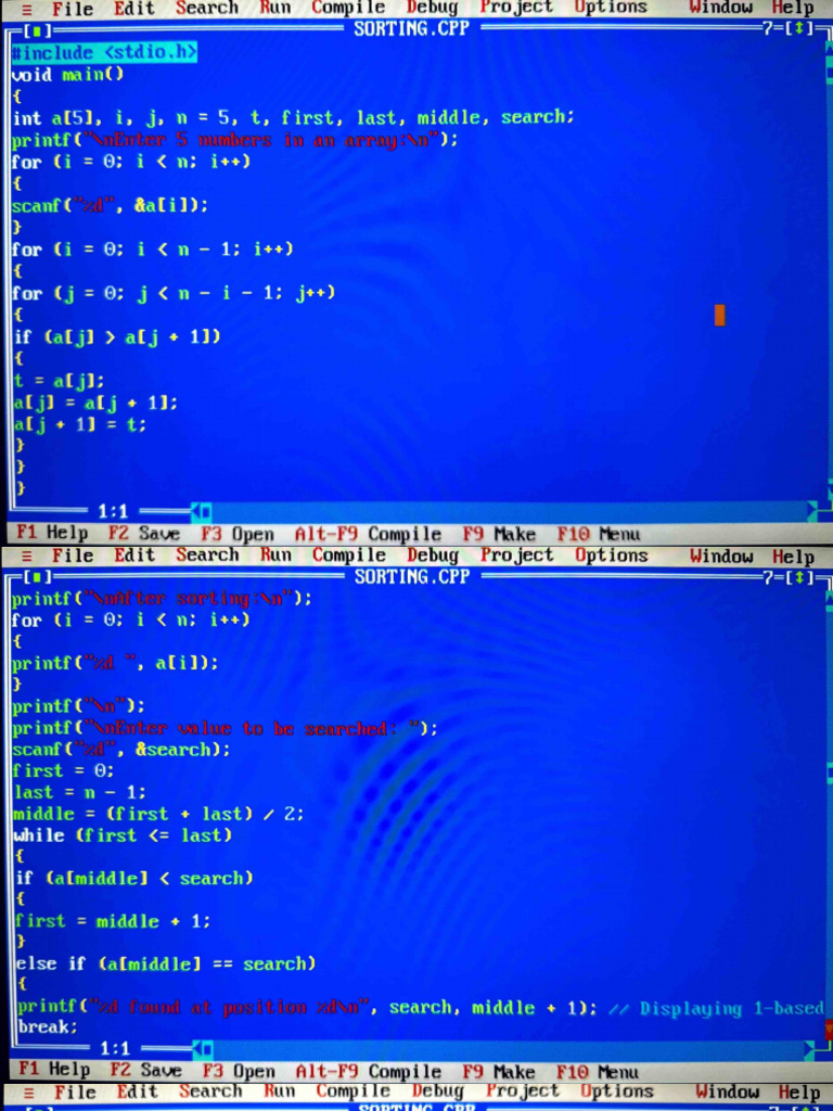 Bubble Sort | PDF