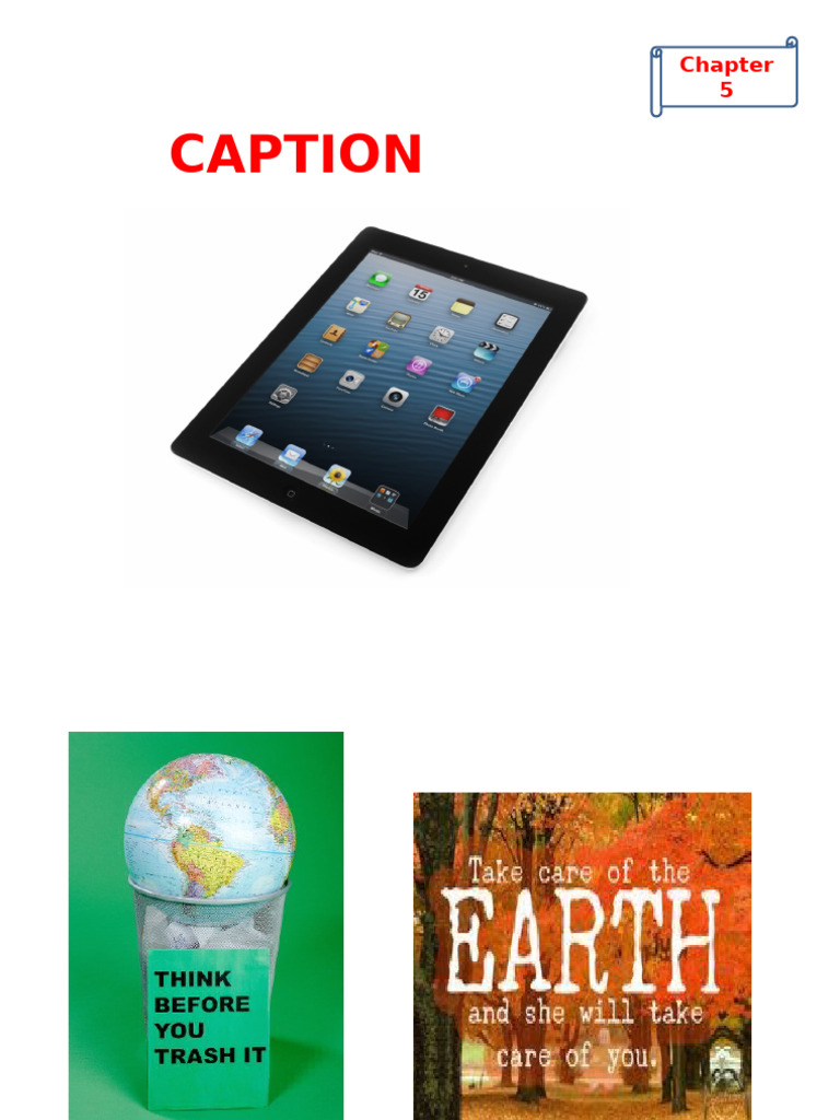Chapter 5 - Caption | PDF