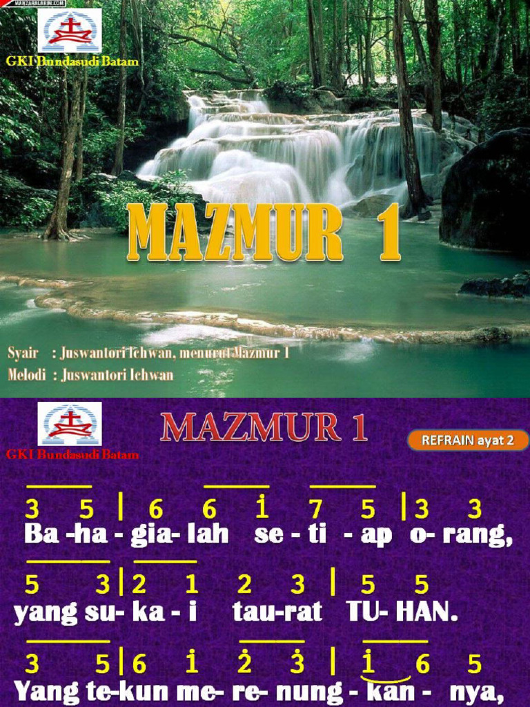 MAZMUR 001 JPEG | PDF