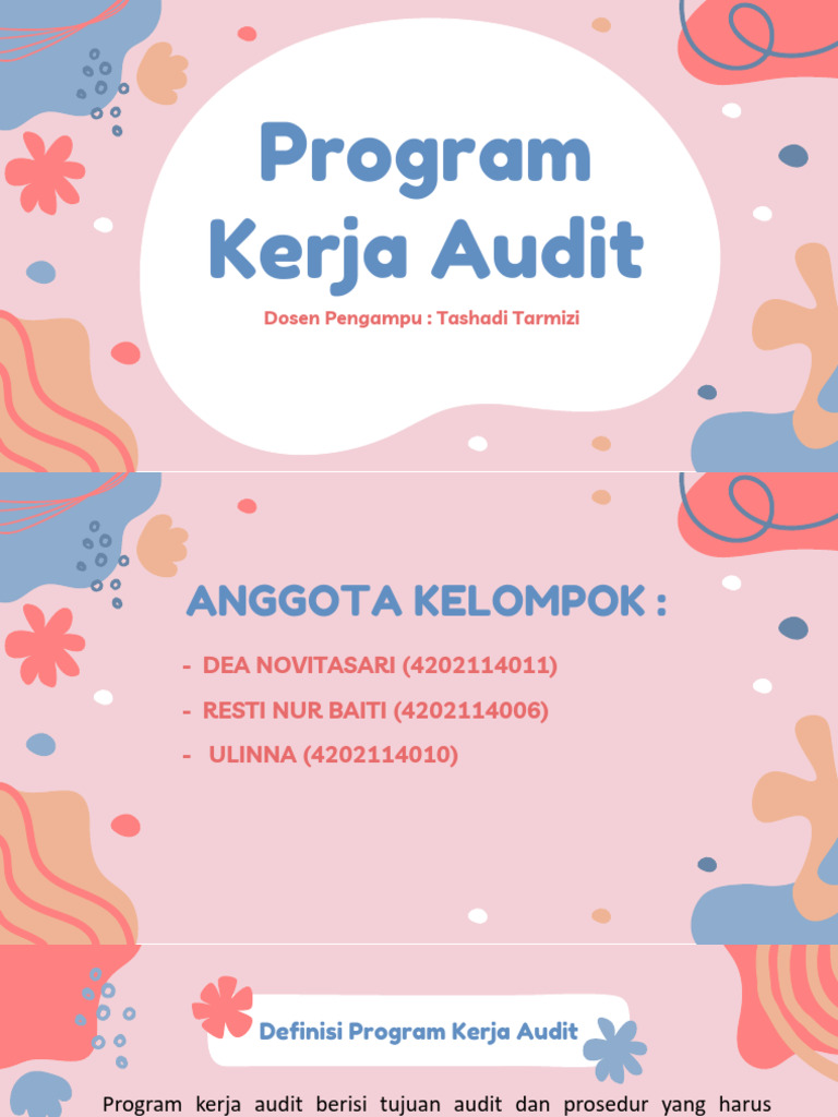 Program Kerja Audit Terinci | PDF
