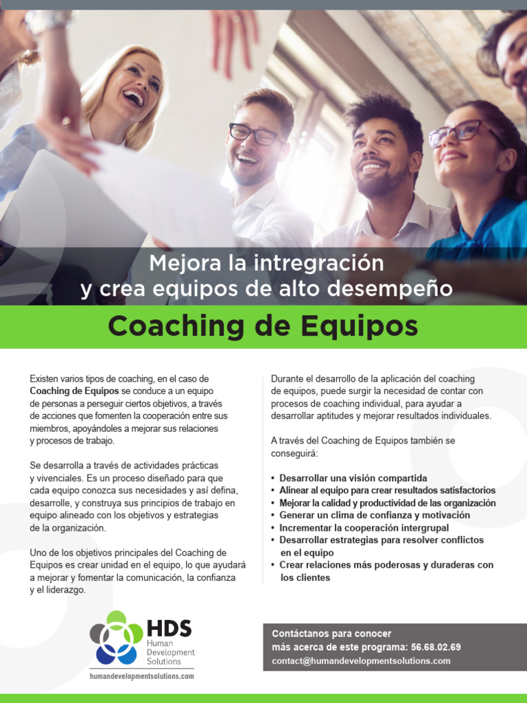 HDS Coaching Equipos 2019 | PDF | Sicología