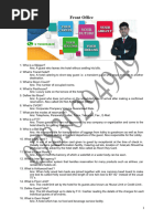 Front Office Terminology Guide | PDF | Hotel