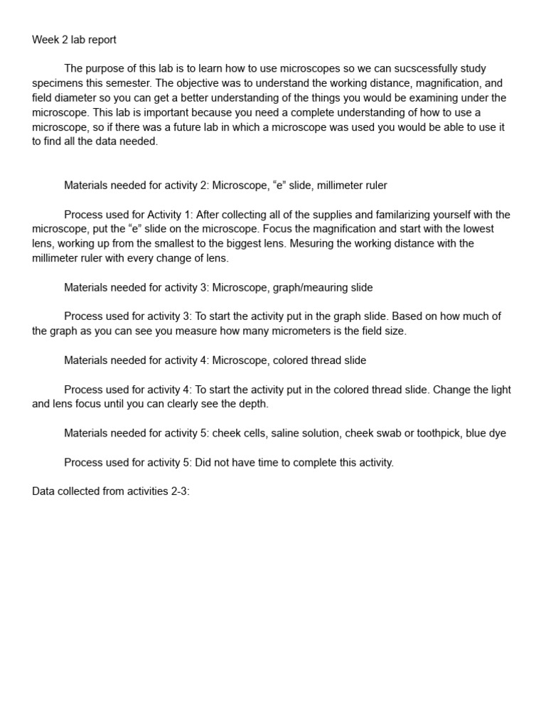 Week 2 Lab Report | PDF