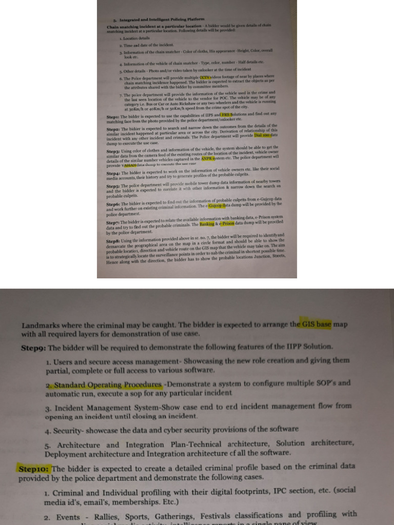 Ahdbad Safe City POC Procedure | PDF