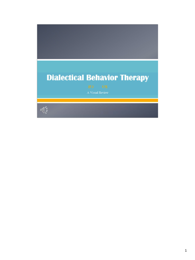 DBT Visual Review Part 1 Transcript | PDF | Dialectical Behavior ... DBT Visual Review Part 1 Transcript | PDF | Dialectical Behavior ...